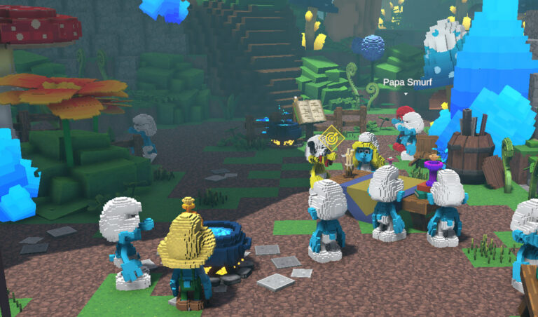 The Smurfs: Giant Tree Expedition：転生したらスマーフ村の1年生になっていた話・その2【The Sandbox ...