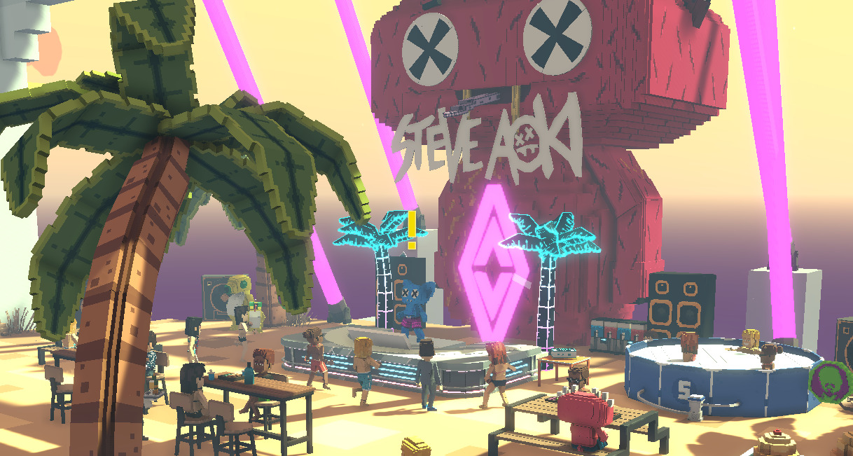 Steve Aoki’s Water Park：いやいやハードコースいける人・0人説【The Sandbox ランド紹介】